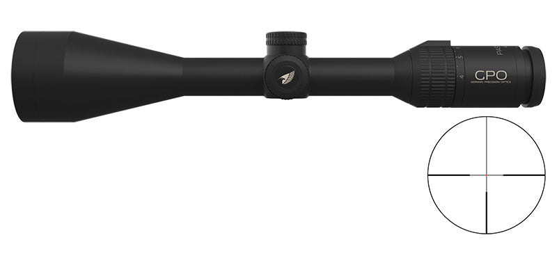 Lunette GPO PASSION 3x - 4-12x50 - GPO – MJ ARMEMENT & EQUIPEMENT