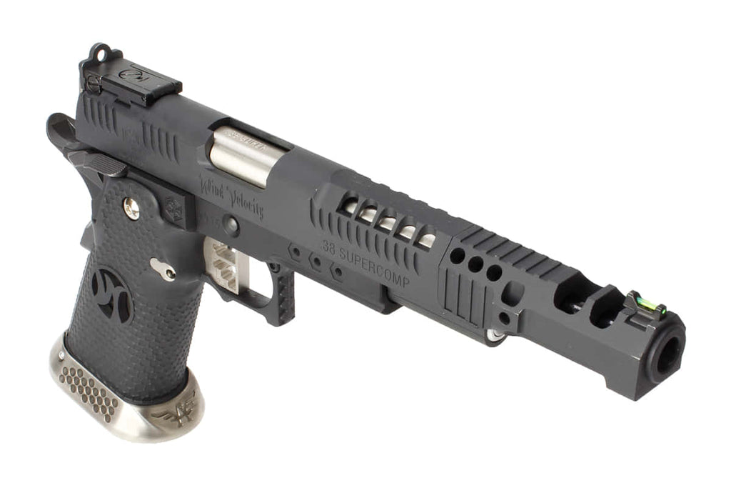 RÉPLIQUE GBB HX2402 IPSC SPLIT BLACK . 38 SUPERCOMP - AW CUSTOM – MJ ...